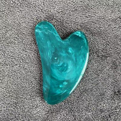 Natural Jade Stone Gua Sha Massage Board Rose Quartz Guasha