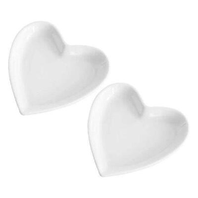 Heart Shaped Plate Heart-Shaped Storage Tray Fruit