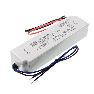 明纬电源 LPV-100-24 100W防水出开关电源