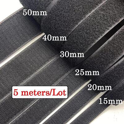 5M/Pair Hook Loop Tape Non-Adhesive Hook and Loop Sewing Fas