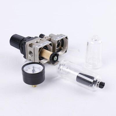 smcAC20理10-02D气源处器二联件自动水排WRX器气元动件