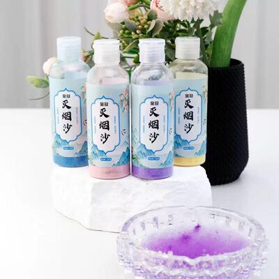 Ash sand disposable ashtray crystal mud cigarette extinguish
