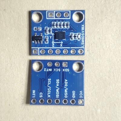 LSM6DSV16XTR模块六轴传感器,内置算法融合,可输出四元数,AI应用