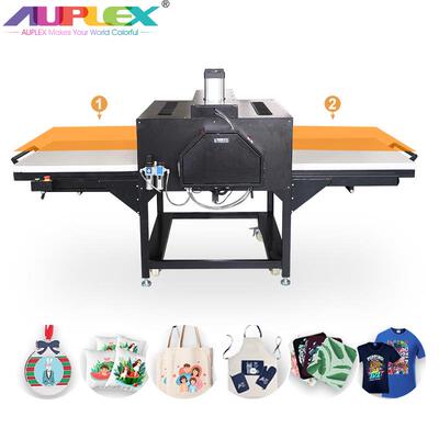 Large Format Pneumatic Double Station Heat Press 大型烫画机