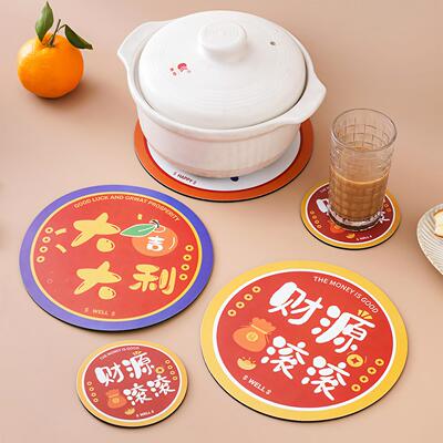 Insulated placemats, heat-resistant table mats, protective p