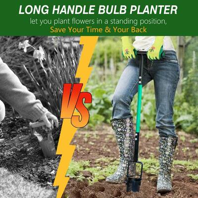 球茎种植工具 园艺铲子 取土器Bulb Planter Tool