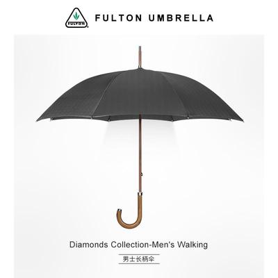高档英国富尔顿伞Ful雨ton雨大男士自动折叠晴雨两用伞加抗风全自