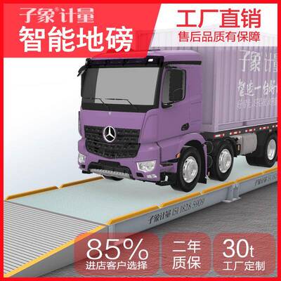 智能地磅工厂直销30-50吨电子秤农批市场林场养殖场称重用汽车衡