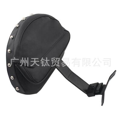 靠背Sissy酒吧垫乘客适合哈雷胖男孩传统软邮件