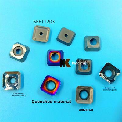 不锈钢高光特别进口Sekt1204-Xm面铣刀片合金钢模型钢Seht1204