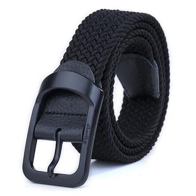 Mens Waist Belt Men Belts Leather Man For Jeans Black Male 1