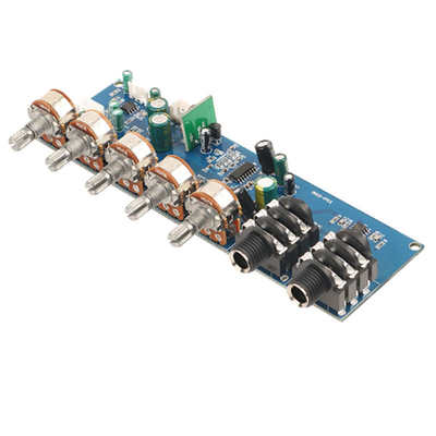 PT2399卡拉OK混响板KTV话筒前级放大板 单电源直流12V内置升压