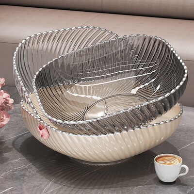Baoxuan Fruit Platter for Living Room Home Use 2025 New Mode
