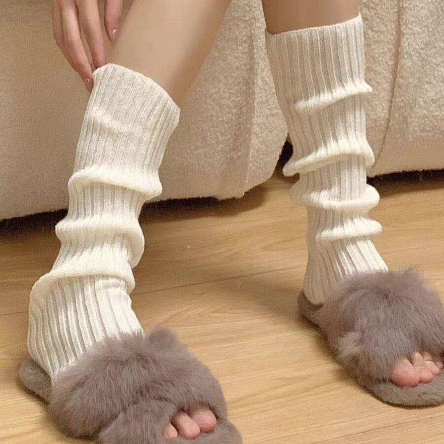 Women's Vintage Warm Flax Pattern Leggings Versatile High