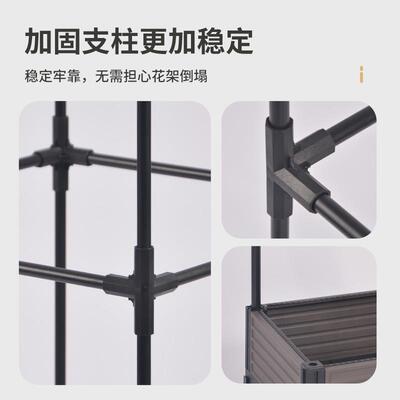 枝晓 飞檐拱门套装 花架爬藤支架花架拱形花园庭院拱门爬藤架