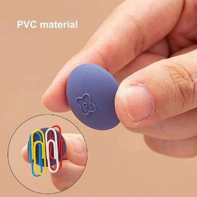 1 Set Cartoon Fridge Sticker Detachable Anti-bumping