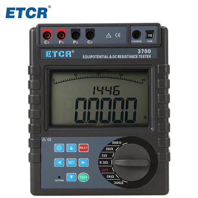 ETCR370测0等电位电阻试仪铱泰 直流低电E阻测试仪 TC R3700B微欧