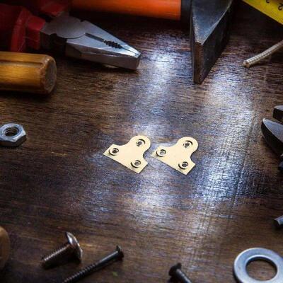 50 Pcs Picture Frame Fixing Hooks Curved Design Durable