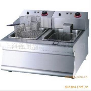 上海豪利佳斯特台式电炸炉TEF-8+8台式电炸炉西餐厅设备