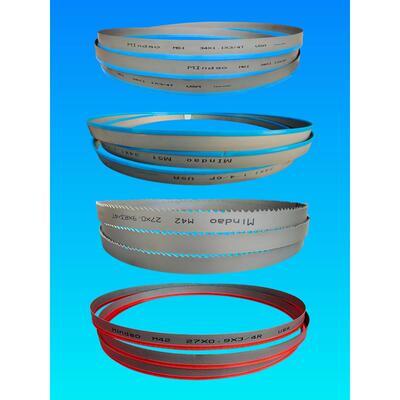 34X4960建科Gb4240带锯机带锯片螺纹钢切割M42双金属钢水锯片