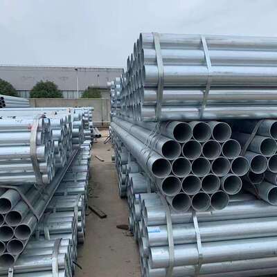 直销Q195/235热镀锌钢管DN15-DN200mm镀锌薄壁穿线管SC20-SC219mm