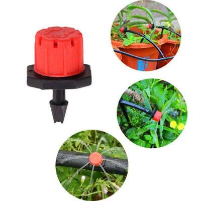 100-500Pcs Irrigation Water Drippers Sprinklers Adjustable