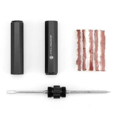 Bike Tire Plug Kit Portable Bike Tool Kit Tubeless Bike