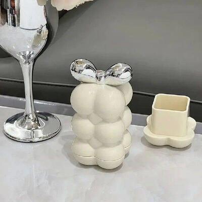 Light Luxury Plastic Toothpick Holder Mini Household
