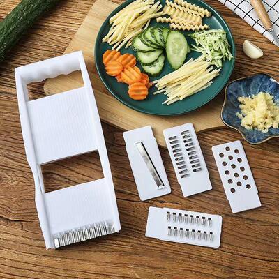 Multifunctional Vegetable Cutter, Potato Shredder, Grater, S