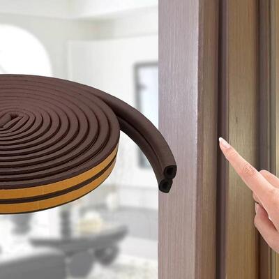 Self-adhesive Soundproof and Anti-collision Strip for Securi