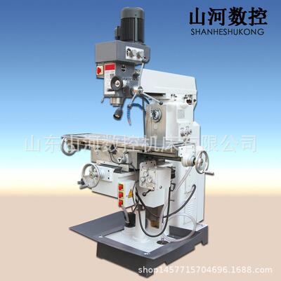 厂家现货供应zx6350D钻铣床自动进给端面铣床6350A立卧两用