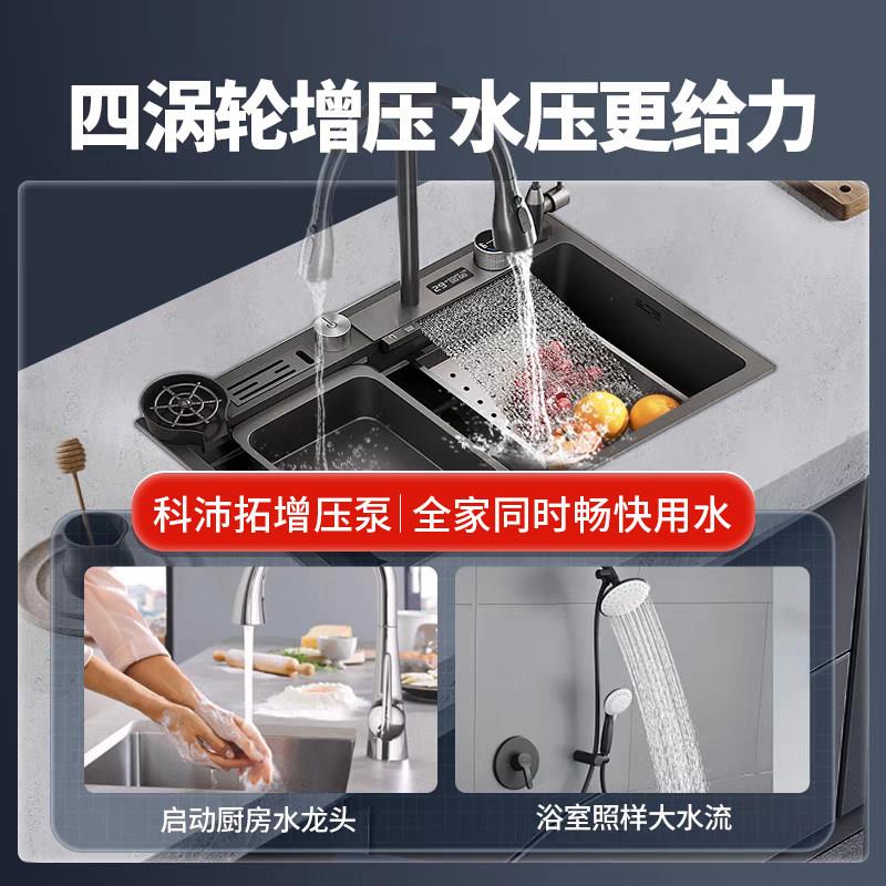 增压泵家自来水管道泵抽加压泵用全自动自KPT系列吸泵20v小型2抽