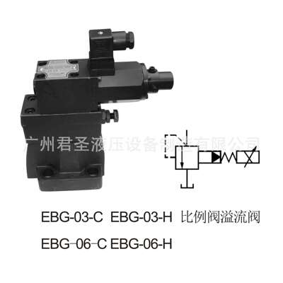 油压机压力机电磁比例溢流阀 EBG-03C EBG-03H EBG-06C EBG-06H