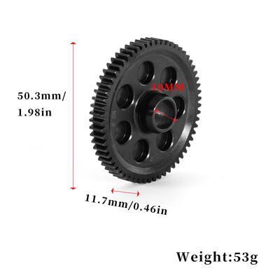 ARRMA 1/10 魔蛇 GORGON 4X2中碳合金钢大齿61T 0.8模替ARA31110
