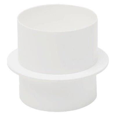 Practical Bathroom Check Valve Ventilation PVC Round White