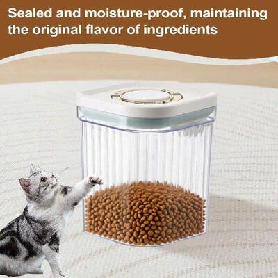 Pet Food Container Airtight Containers With Lids For Dogs