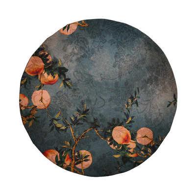 双面圆形云纱茶席干泡茶垫隔热垫小茶席垫茶桌布茶具配件新品