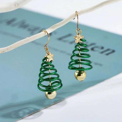1 Pair Christmas Dangle Earrings Christmas Earrings Christma