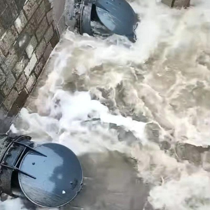 液压闸一式抗液门压泵闸门河道清淤洪一体体-式泵闸