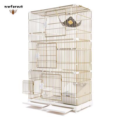 正品挪威森林欧版猫笼墅别用猫笼子超大自由空间家三双层层室内猫