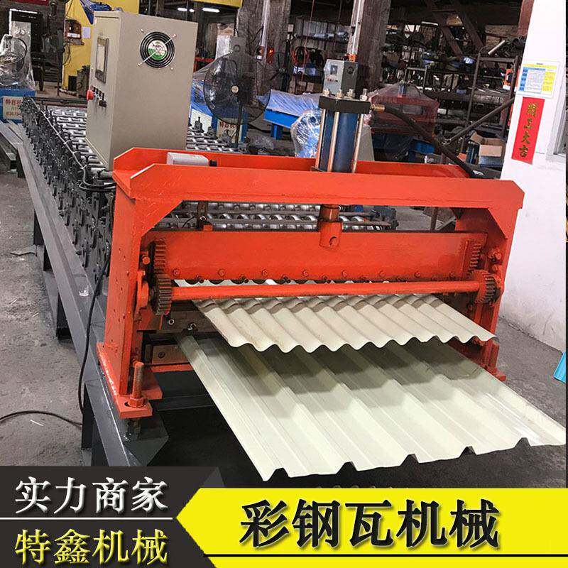 高速数控双层压瓦机 全自动彩钢瓦成型机械设备生产线冷弯成型机