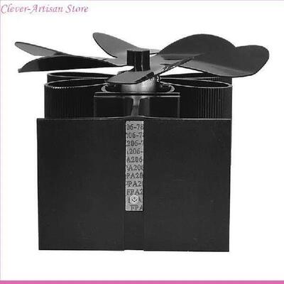 E06B Upgraded Heat Powered Fan Quiet Efficient Fireplace