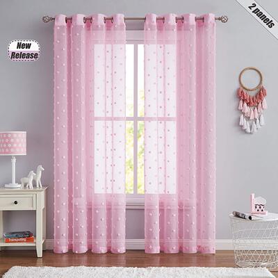 Cute Style White Short Curtains For Living Room Bedroom Curt