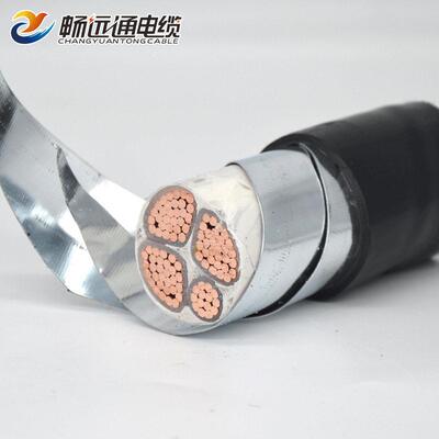 山东远通国标纯铜铠装电缆电力工程YJV22 3*150+1铜芯地埋电缆
