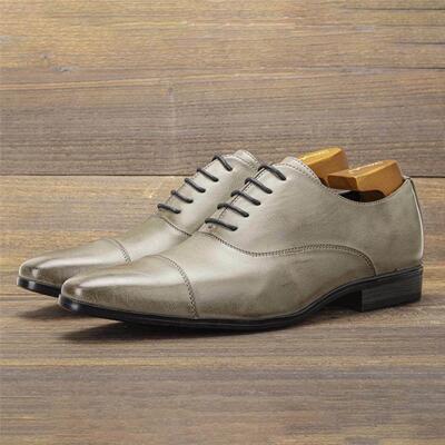 Classic leather dress shoes for men business shoes尖头男皮鞋