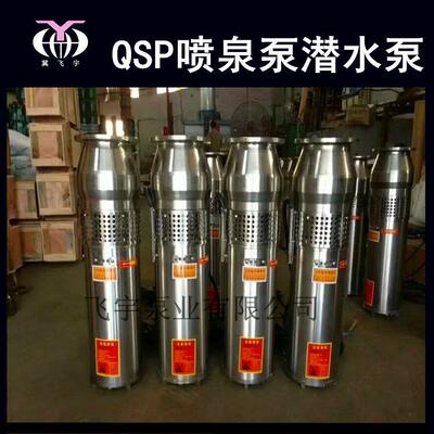 厂家QSP不锈钢喷泉泵广场假山喷泉景观泵耐高温潜水泵