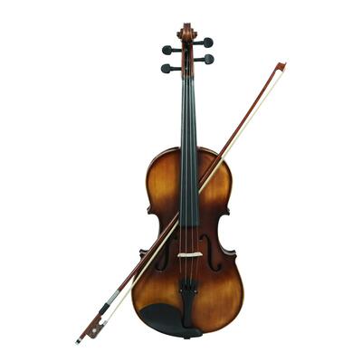 中提琴复古色哑光提琴初学者学生练习提琴乐器violin