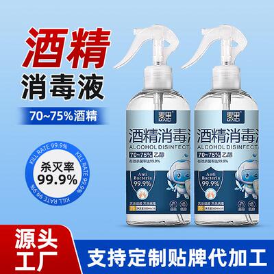 【Exclusive for Xiaoerjia】75% Alcohol Spray 500ml No-Rinse
