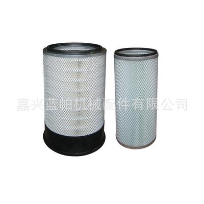 空气滤芯AF25812 适用中联ZR220A旋挖钻康明斯发动机风格AF25813
