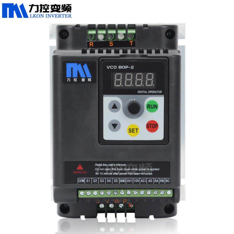 变频器1.5kw 380v 三相电机调速器传送带快递分拣线风机水泵通用